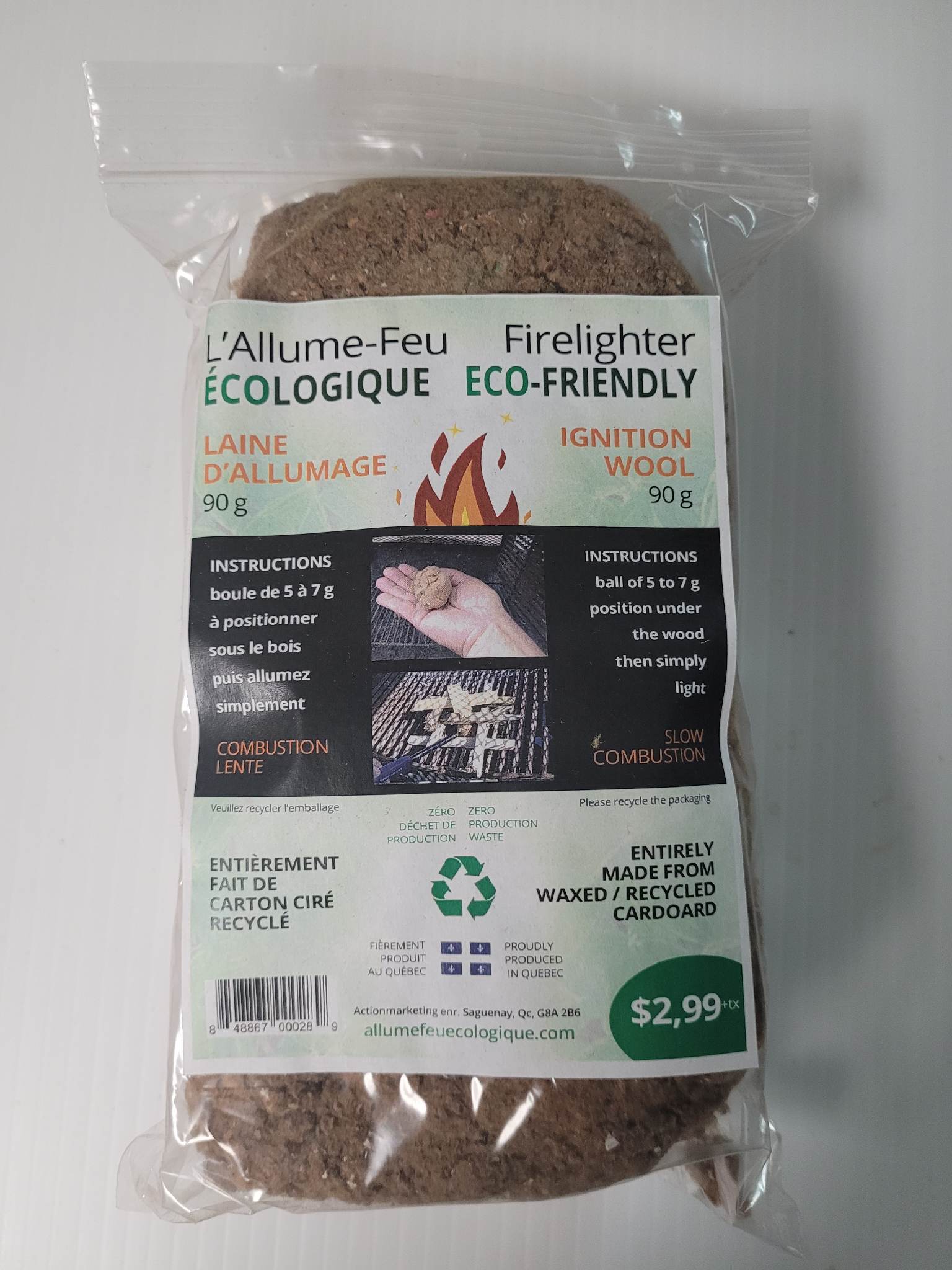 L'Allume feu écologique